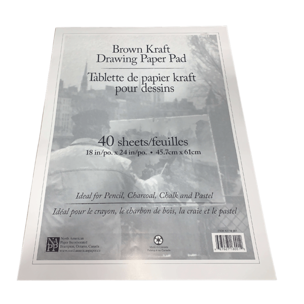 Kraft Paper Pad – 40 sheets 18″ x 24″ – Heinz Jordan & Company Limited