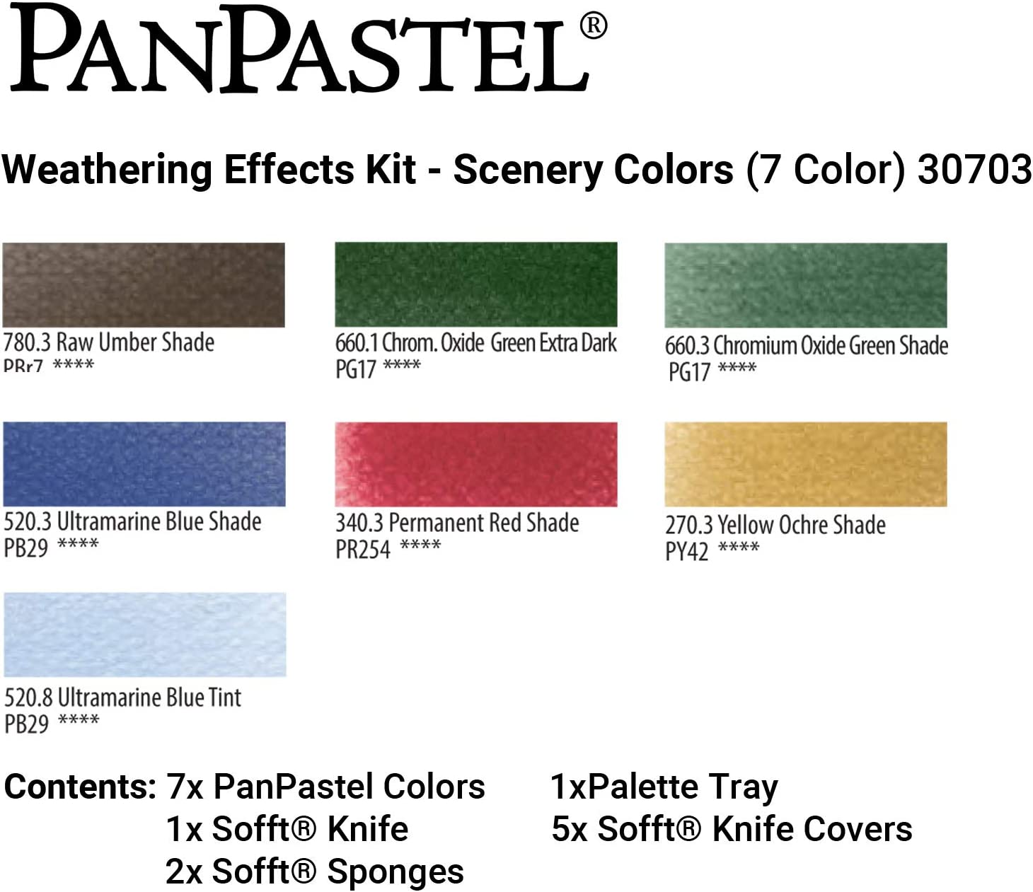 PANPASTEL® 7 Weathering Scenery Colours #30703 – Heinz Jordan & Company ...