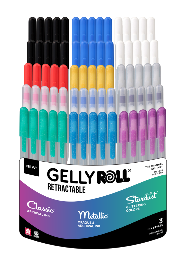 Gelly Roll Retractable Pen Cup Display of 180 Assorted 08 – Heinz ...