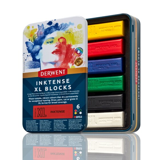 Derwent Inktense XL Blocks Set of 6 -2306161 – Heinz Jordan & Company ...